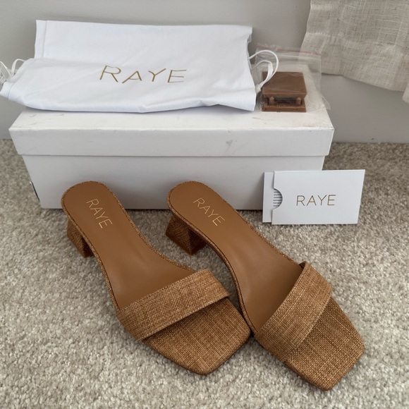 RAYE | Shoes | Raye Julie Heel In Nude Size 6 | Poshmark